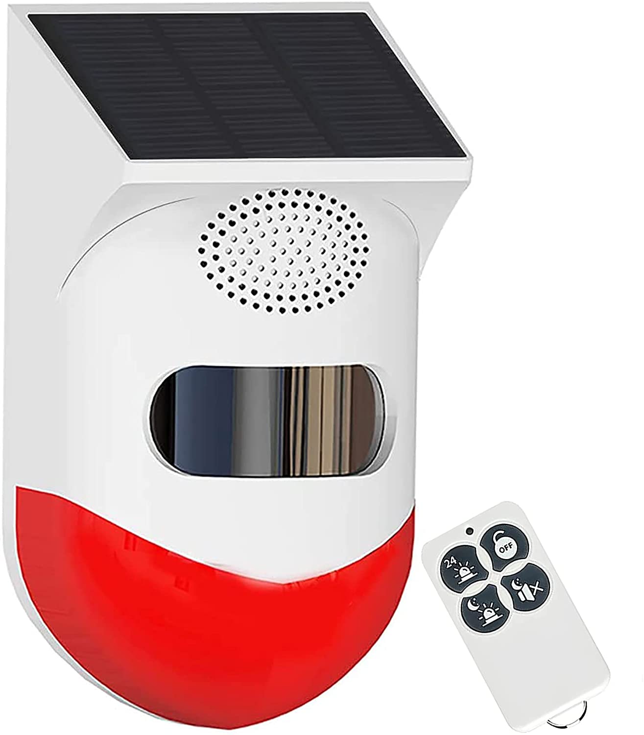 Alarma Comunitaria Wifi Con Sirena, 1 Sirena Solar Con Sensor De ...